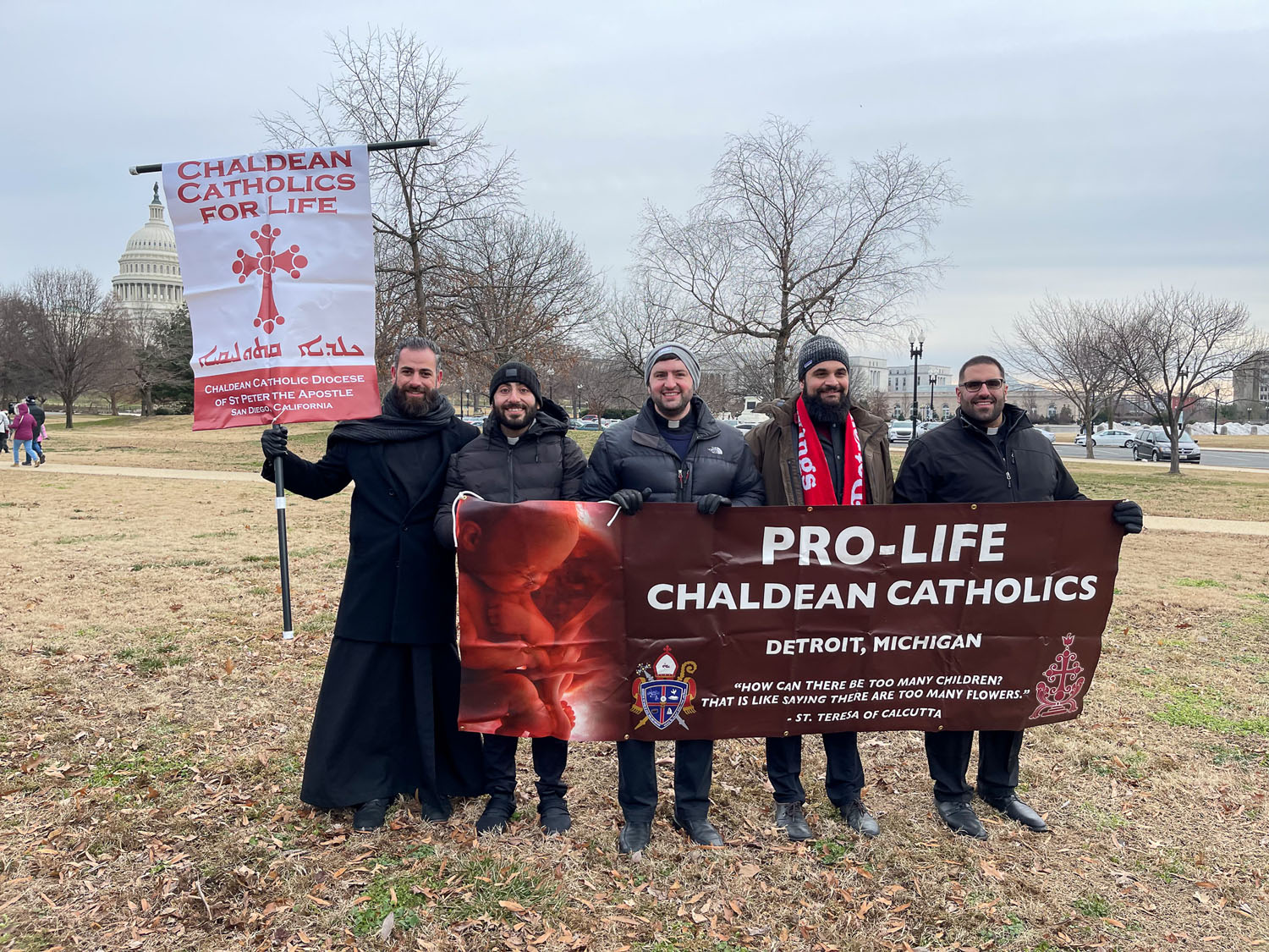 2022 March for Life - Chaldean Diocese of St. Thomas the Apostle U.S.A