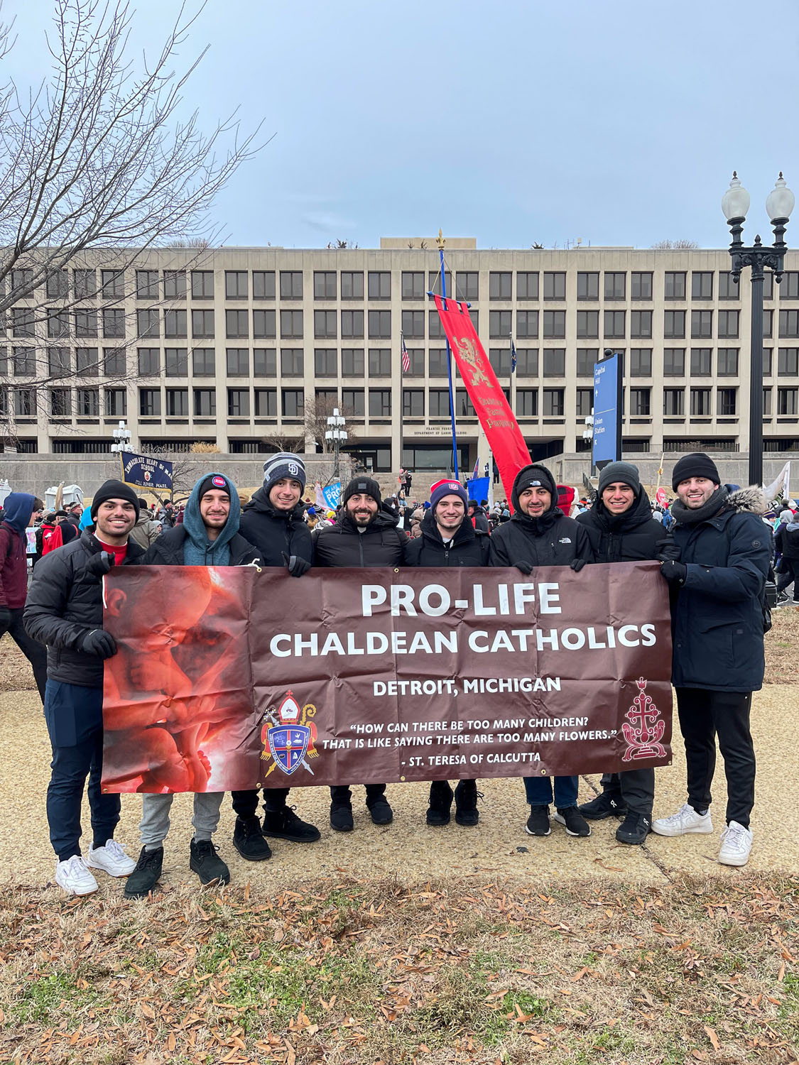 2022 March for Life - Chaldean Diocese of St. Thomas the Apostle U.S.A