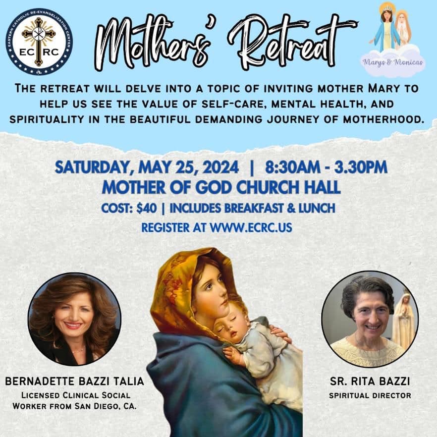 Mother's Retreat - Chaldean Diocese of St. Thomas the Apostle U.S.A